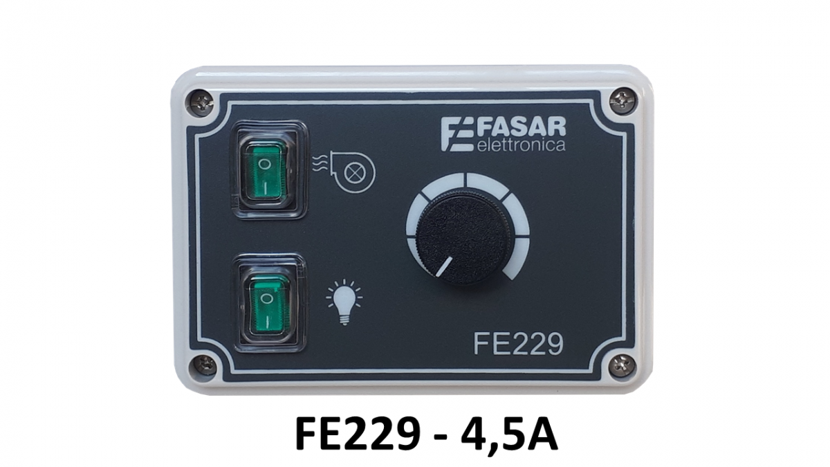 Single-phase speed controllers - Fasar Elettronica
